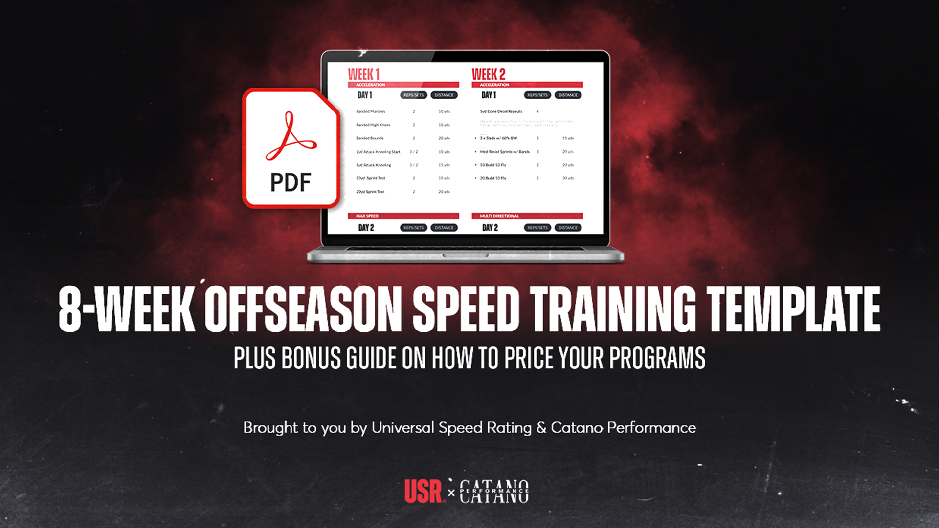 8-Week Offseason Speed Training Template